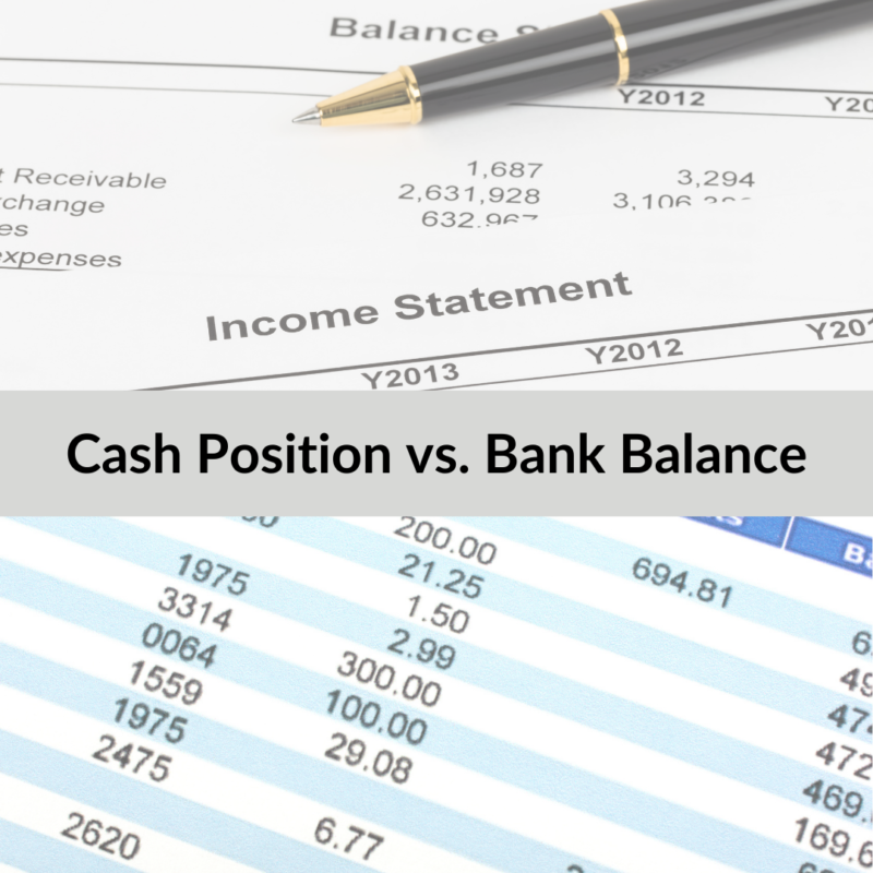 Cash Position vs. Bank Balance: What is the Difference? - Amplify Advisors™
